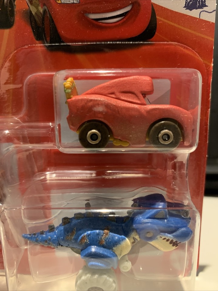 Disney Pixar Cars Mini Racers On The Road Tyranamissiasaurus Rex Cave ...