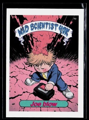 Mad Scientist 40K Garbage Pail Kids Spoof 1st Redux Set R9 ssp/50 Adam ...
