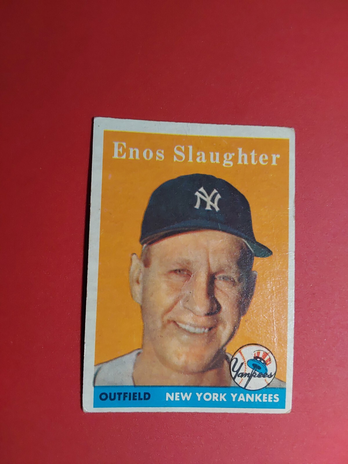 1958 Topps - #142 Enos Slaughter | eBay