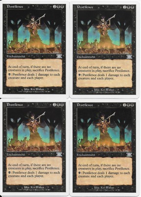 MTG: PESTILENCE 6th Edition UNCOMMON; played, Excellent condition x4 | eBay