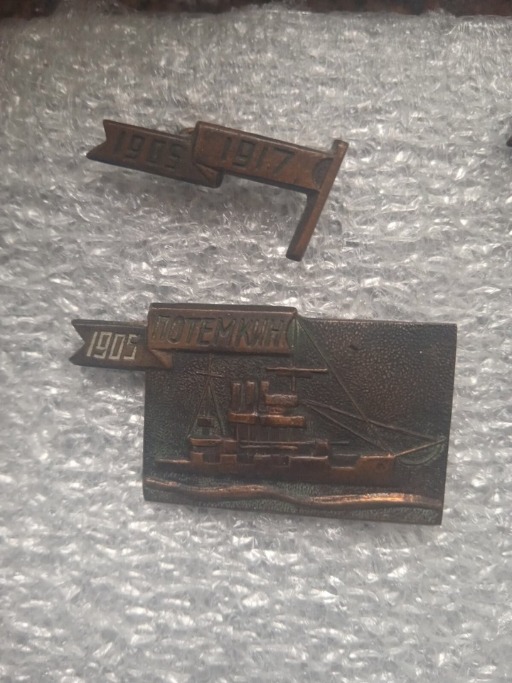 USSR. Set of badges Russian fleet.Heavy metal.10 pieces.Rare. | eBay