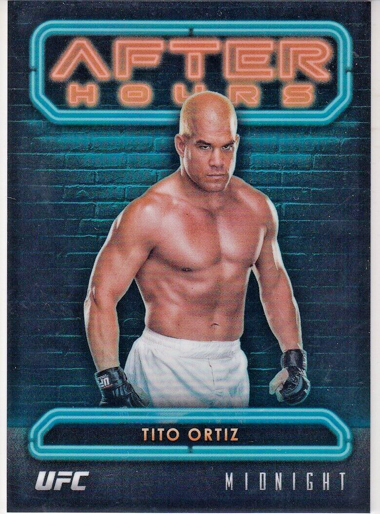 Tito Ortiz 2024 Topps Midnight UFC #AH-3 After Hours Price Guide ...