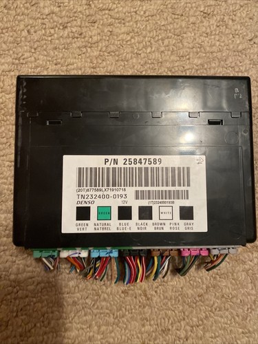 Cadillac Chevrolet Buick GMC Body Control Module BCM 25847589 S | eBay