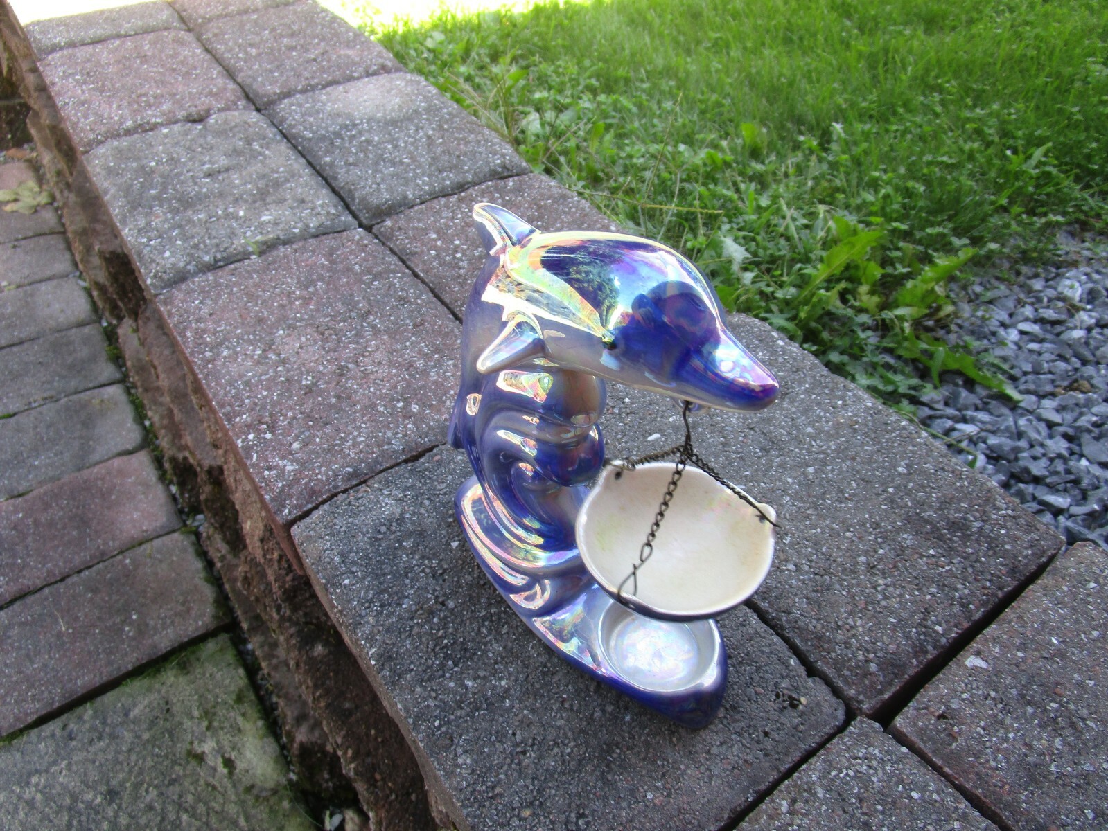LOVELY~~Dolphin Design [ Ceramic/Porcalain ] Oil Burner~~QUALITY ITEM ...