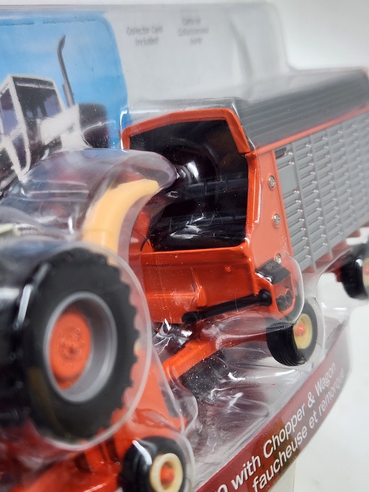 Case 1370 Tractor With Chopper & Silage / Forage Wagon By Ertl 1/64 ...