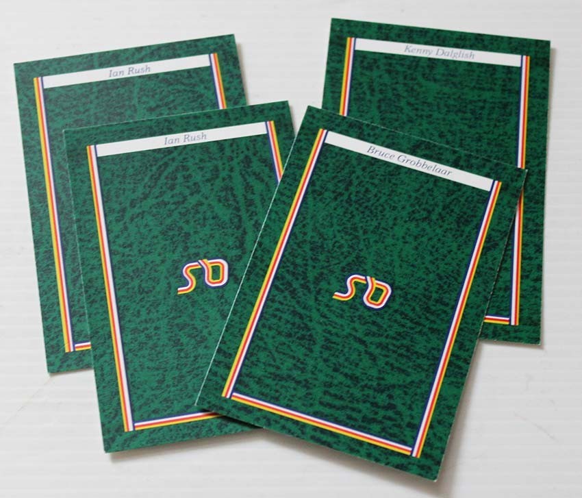 LIVERPOOL 1980s Stars Football Cards: 4 x Question of Sport QOS Cards ...