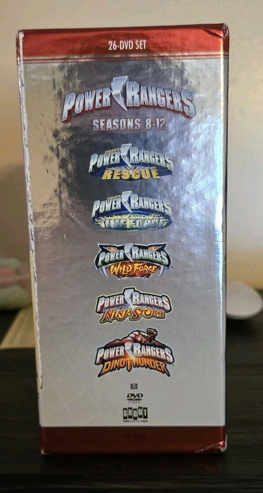 Power Rangers DVD Collection Seasons 8-12 Deluxe Box Set | eBay