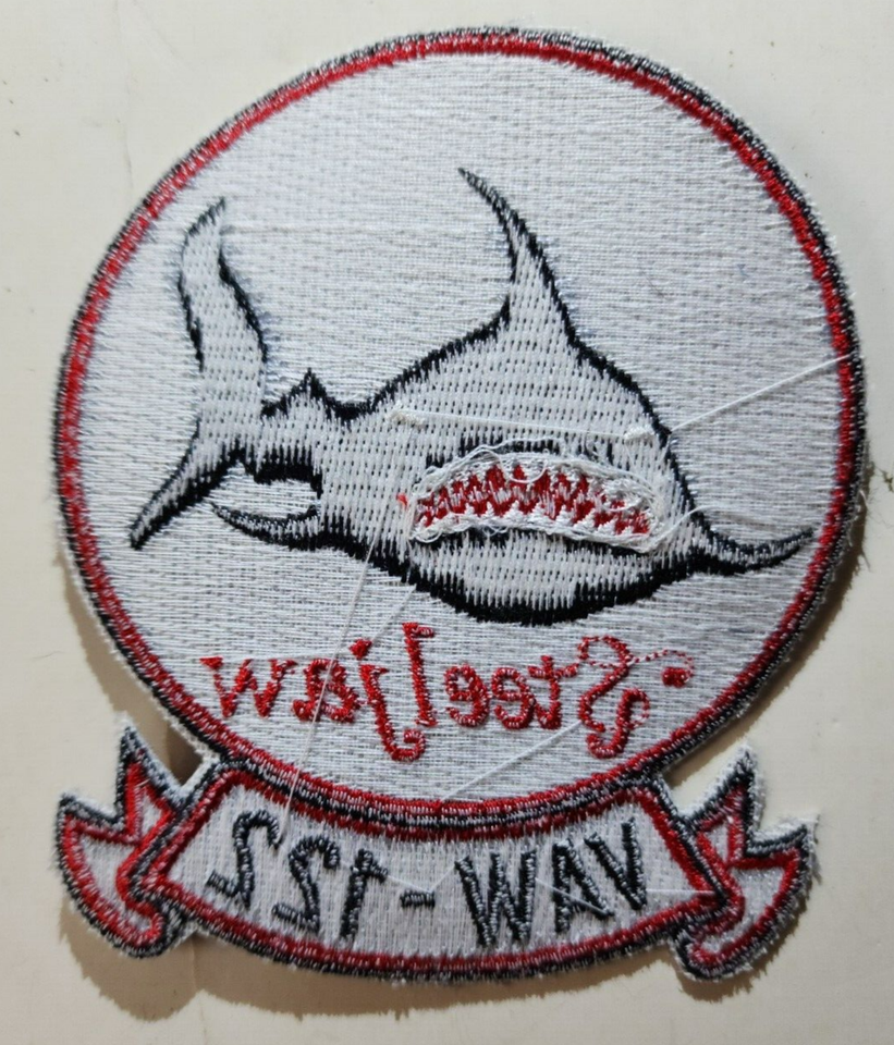VAW-122 STEEL JAW SQUADRON EMBROIDERED PATCH - US NAVY | eBay