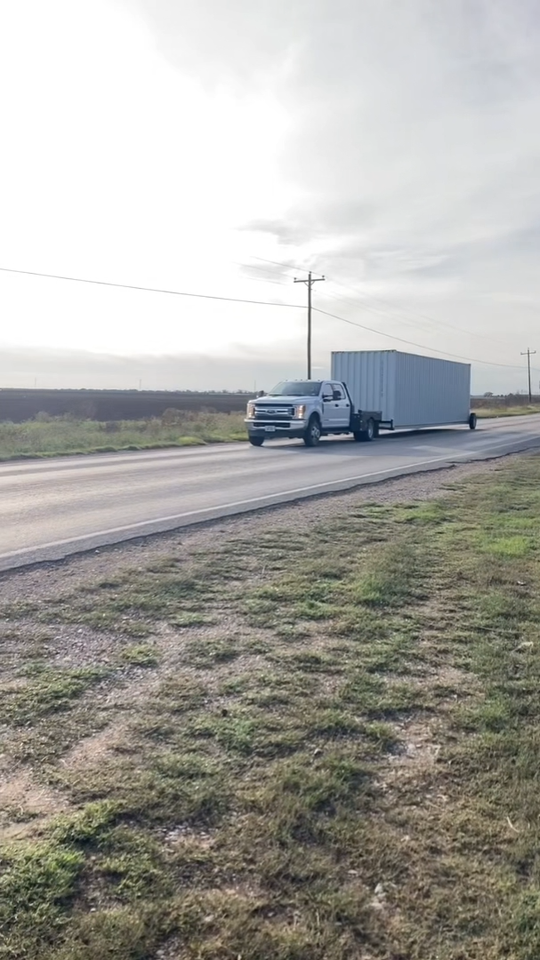 Shipping Container Tow Bar Kit Fits 20' & 40' Containers. Tow with your ...