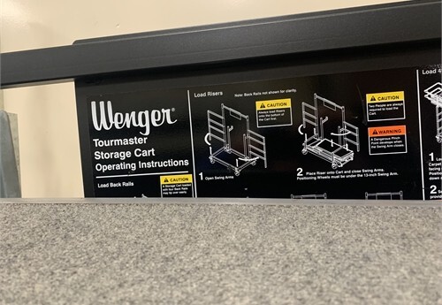 Wenger Tourmaster 3 STEP CHOIR choral RISERs - OBO! ALL 14 JUST $3250 ...