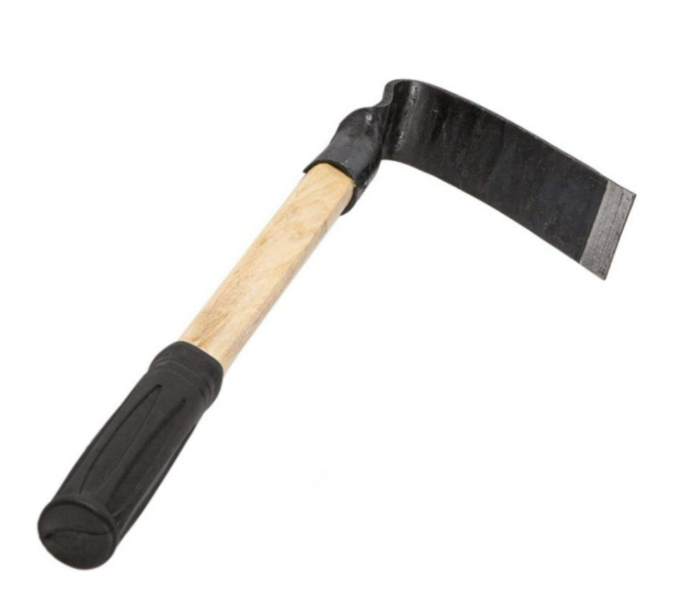 Steel Garden Hoe Full Size Azada Garden Digging Hoe with Wooden Handle ...