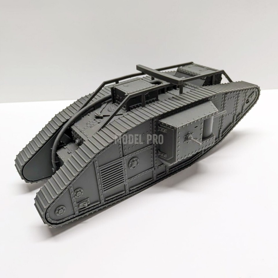 WW1 Mark V Landship | Model Tank | 3D Printed | 1/35 1/24 1/16 | eBay UK