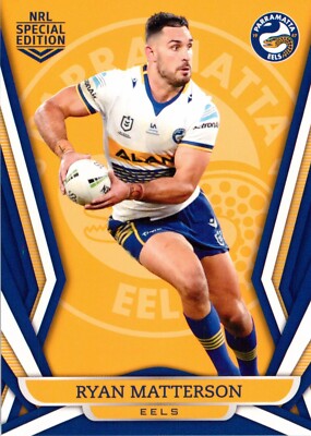 2023 PARRAMATTA EELS NRL Card RYAN MATTERSON Special Edition | eBay ...