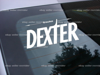 Dexter decal sticker tv miniseries *free ship | eBay