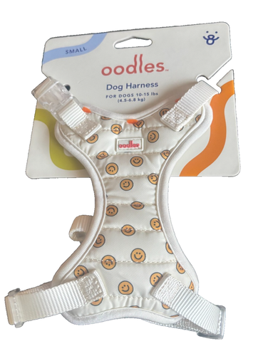 Oodles Size Small (10-15 lbs) Dog Harness NWT Smiley Faces | eBay