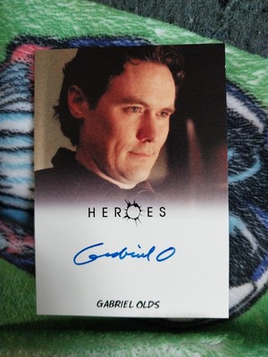 HEROES TV Show & Series GABRIEL OLDS Signed AUTOGRAPHED CARD Auto ...