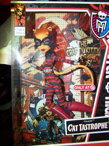 MONSTER HIGH POWER GHOULS CAT TASTROPHE TORALEI DOLL 2013 NIB RARE HTF ...
