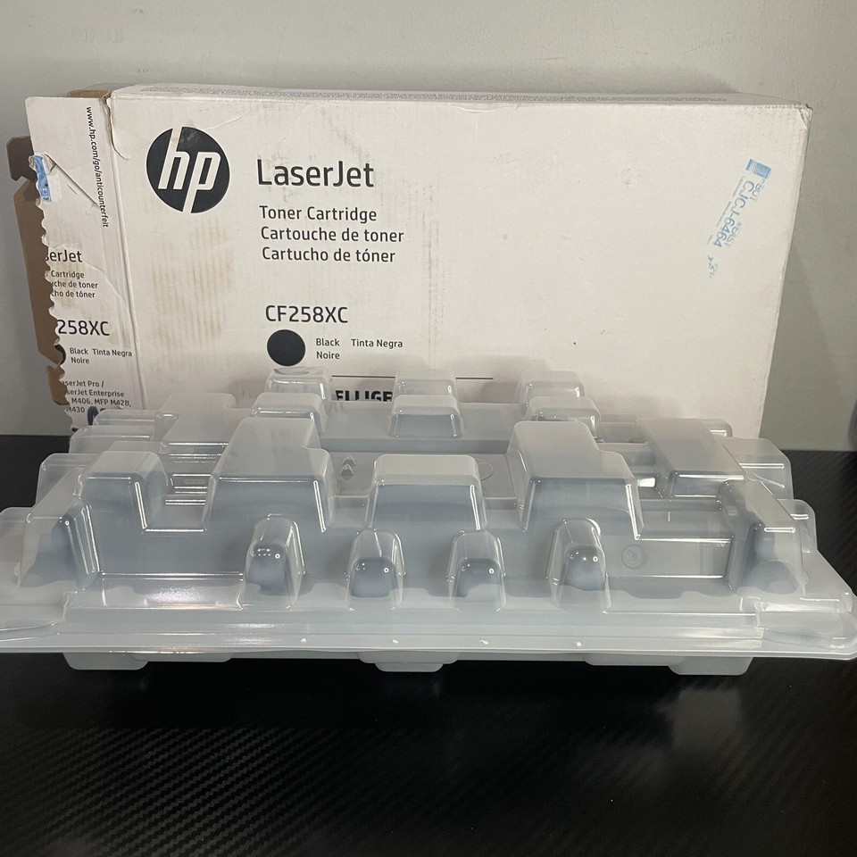 HP CF258XC 58X Black High Yield Toner Cartridge LJ Pro M428 series M404 ...