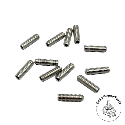 Guitar Bridge Height Adjust Screws Metric Hex M3 x 10mm (12 pcs ...
