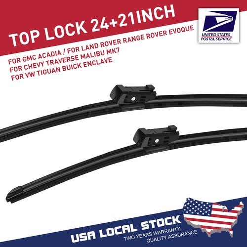 Set of 24"+21" OEM Front Windshield Wiper Blades For Chevrolet Traverse ...