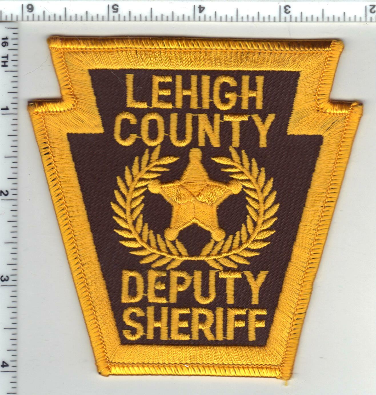 Lehigh County Deputy Sheriff (Pennsylvania) 3rd Issue Shoulder Patch | eBay