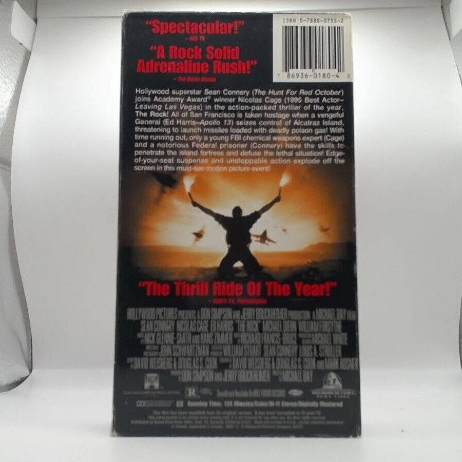 The Rock (VHS, 1998) 786936018042 | eBay