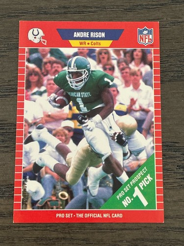 1989 Pro Set Andre Rison Rookie #497 Indianapolis Colts (A) | eBay