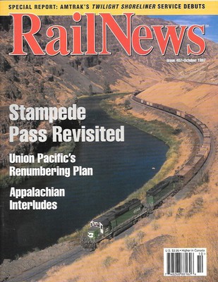 Pacific Rail News 407 Stampede Pass Washington BNSF New Hampshire Union ...