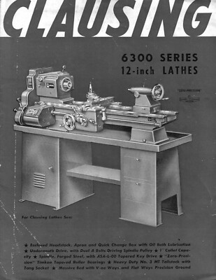 Lathe - Clausing 6300