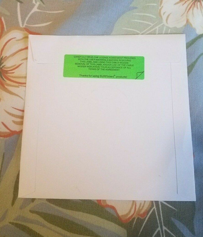 NEW SEALED Motorola SB5120 Surfboard Cable Modem Installation CD-ROM | eBay