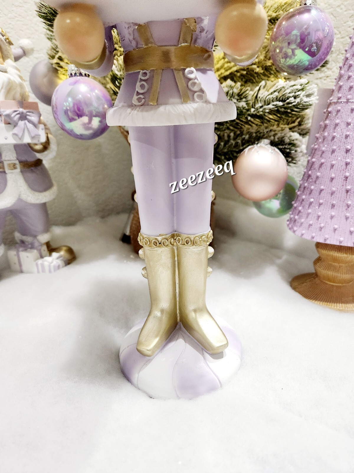 Peppermint Square Pastel Lavender Countdown Calendar Christmas ...