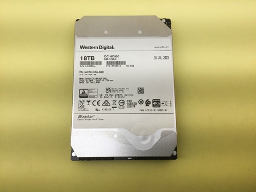 WD Ultrastar DC HC550 18TB 7.2K SAS 12Gb/s 3.5" HDD WUH721818AL4200 | eBay