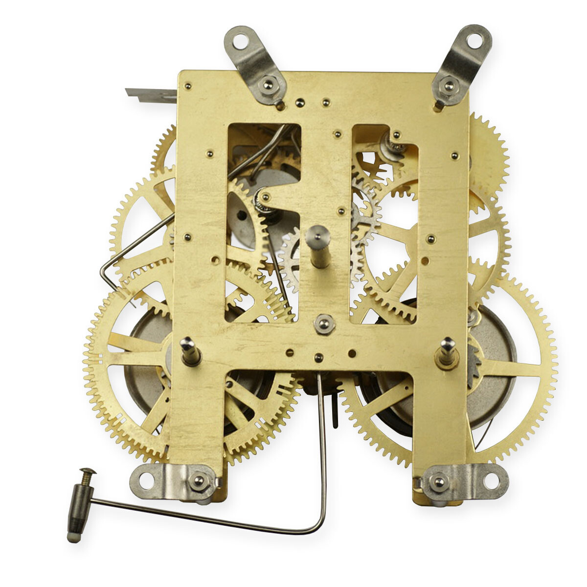 NEW Large mantle clock movement 8 day replacement repairs pendulum ...