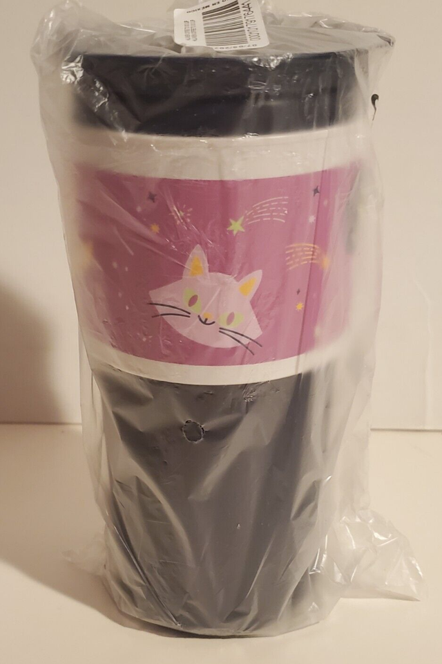 TUPPERWARE ECO TO GO HALLOWEEN DESIGN TRAVEL COFFEE CUP 16 OZ TUMBLER ...