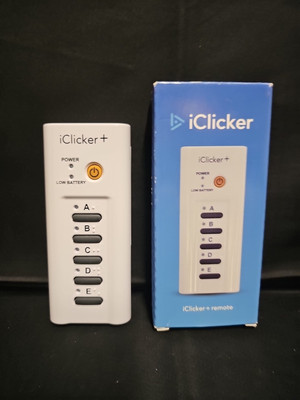 iClicker Remote iClicker+ RLR15 White Student Classroom Response | eBay