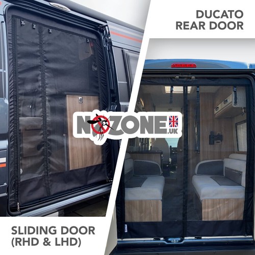 NOZONE Insect/Mosquito/Fly Screens for Fiat Ducato, Boxer, Relay ...