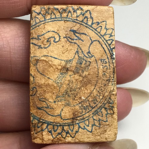 Talisman Monk Temple Bless Wealth Thai Phra Somdej Amulet Luck Charm ...