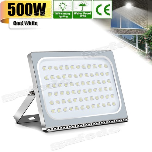 500W 500Watt LED Flood Light Outdoor Spotlight Floodlight Garden Lamp ...