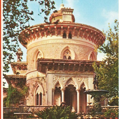 Gothic Pena Palace Sintra Lisbon Portugal PRT Aerial Unused Ephemera ...