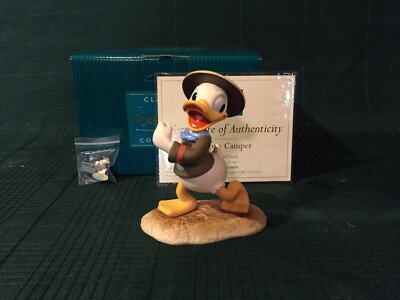 WDCC Good Scouts - Donald Duck "Happy Camper" Signed - New in Box | eBay