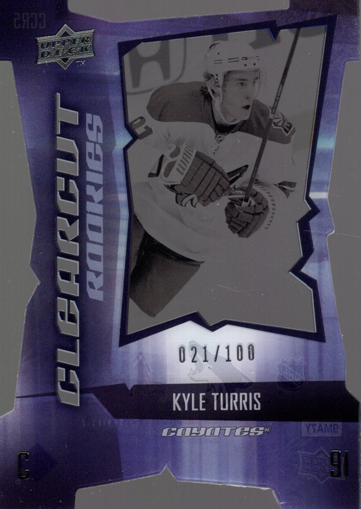 2008-09 Upper Deck Clear Cut Rookies #CCR5 Kyle Turris /100 - NM-MT | eBay