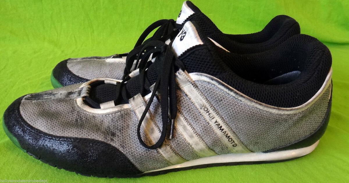 y3 yohji yamamoto ADIDAS sneaker grey black 11 green y3 yohji yamamoto ADIDAS sneaker grey black 11 green