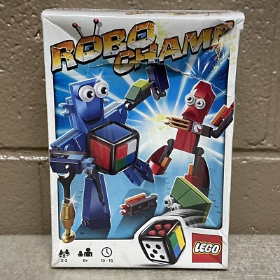 Lego 3835 Robo Champ Buildable Game Unopened Bad Box See Pics | eBay