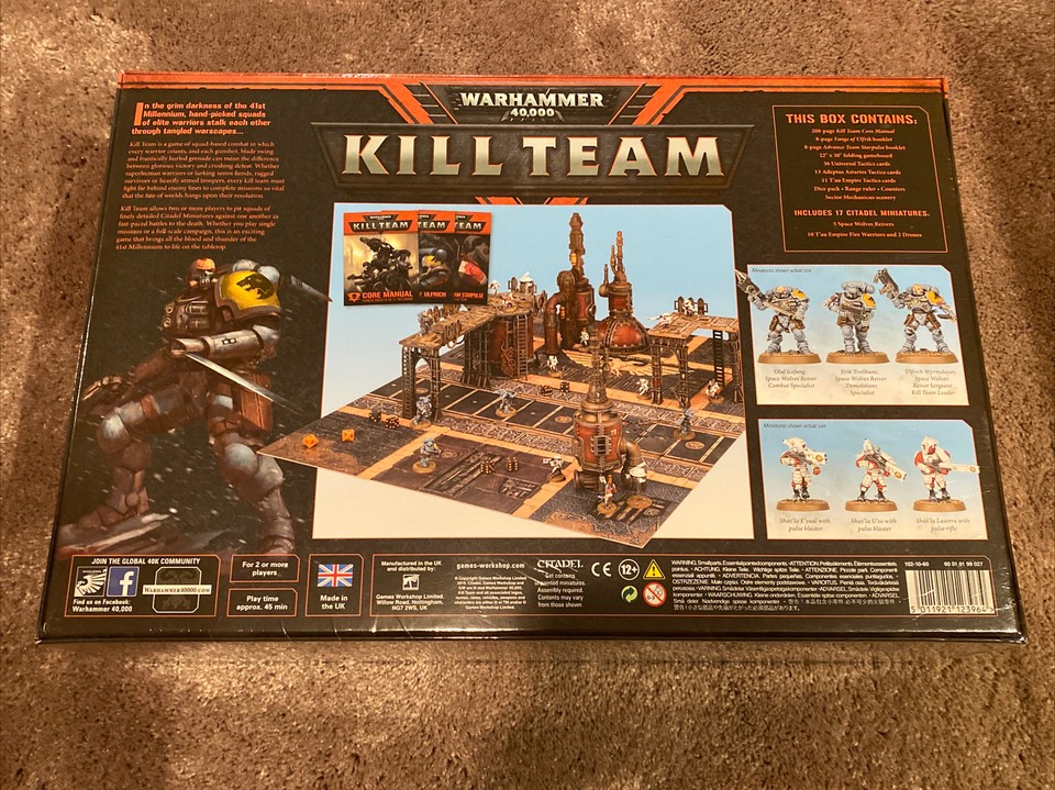Warhammer Kill Team Starter Set Ulfrik Space Wolves T'au Empire ...
