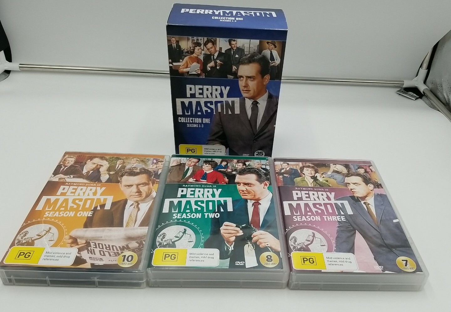 Perry Mason: Collection One (Seasons 1-3) 25 Discs DVD Box Set | eBay