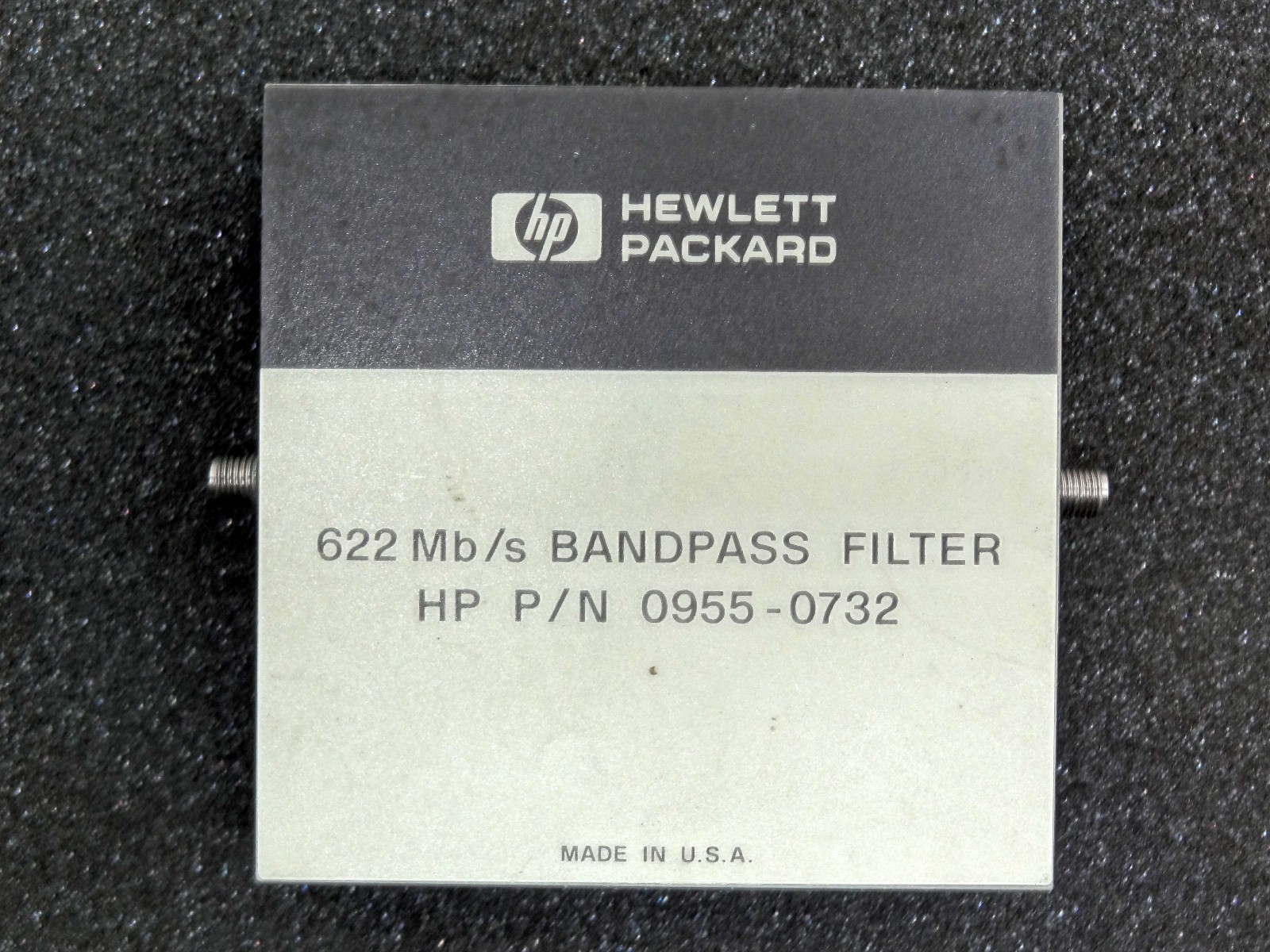 HP Hewlett Packard Agilent 0955-0732 Bandpass Filter 622Mb/s for sale ...