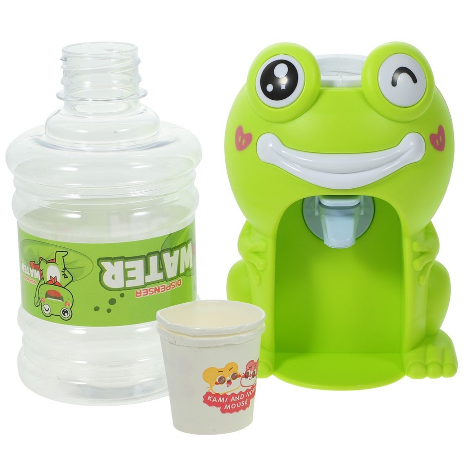 1 Set Cartoon Miniature Water Dispenser Mini Drink Water Dispenser ...