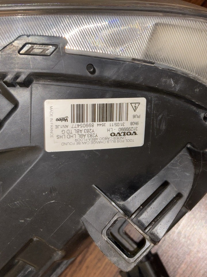 Orig Frontscheinwerfer Volvo S60 V60 31299990 Xenon Links Scheinwerfer ...