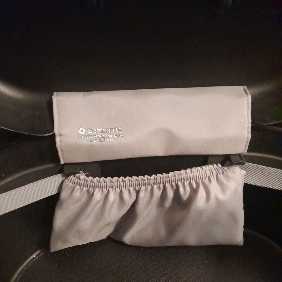 Samsonite Vanity Case Hard Shell Beauty Makeup Travel Vintage - Black ...