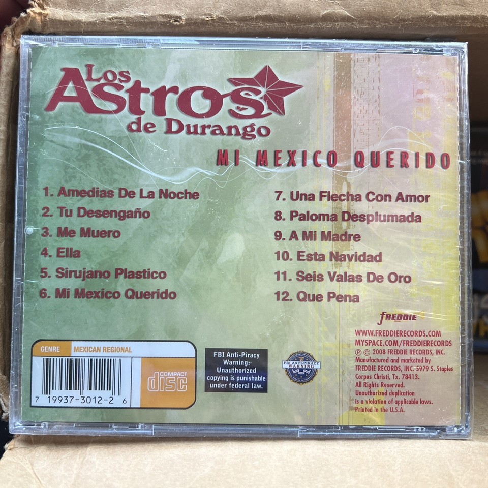 Los Astros De Durango - Mi Mexico Querido CD Sellado 719937301226| eBay